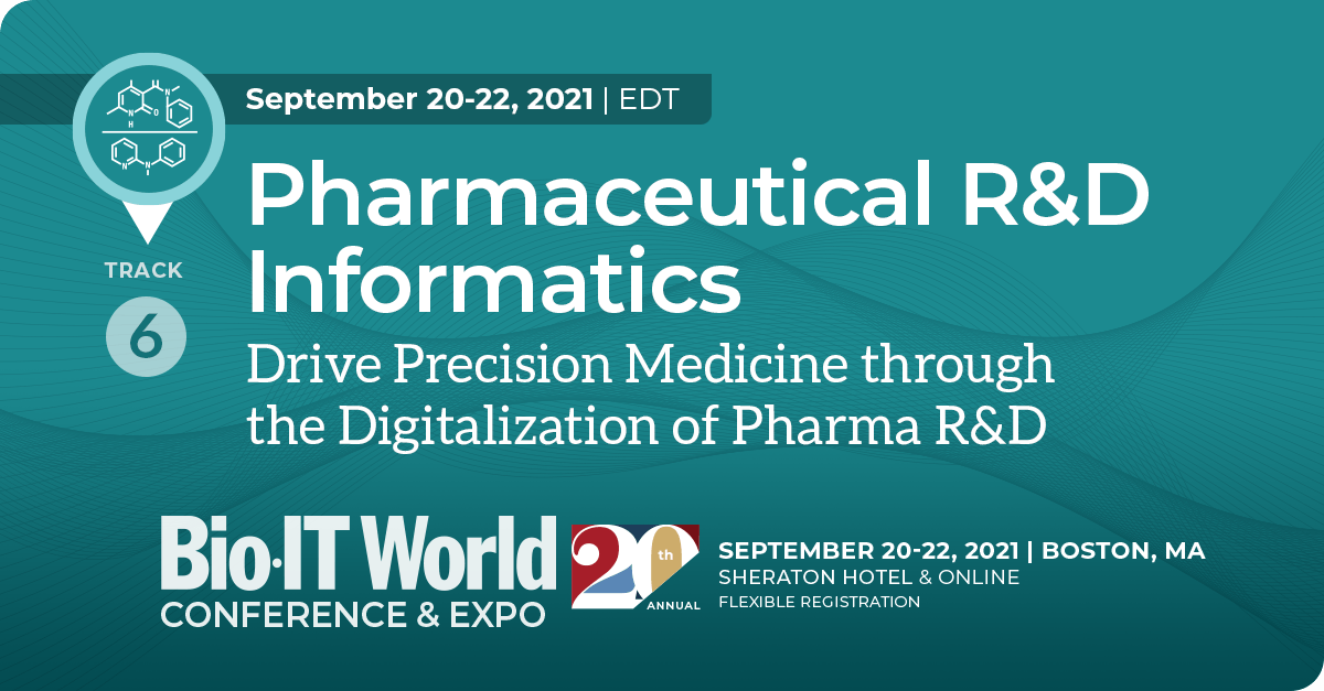 Pharmaceutical R&D Informatics at Bio-IT World 2021