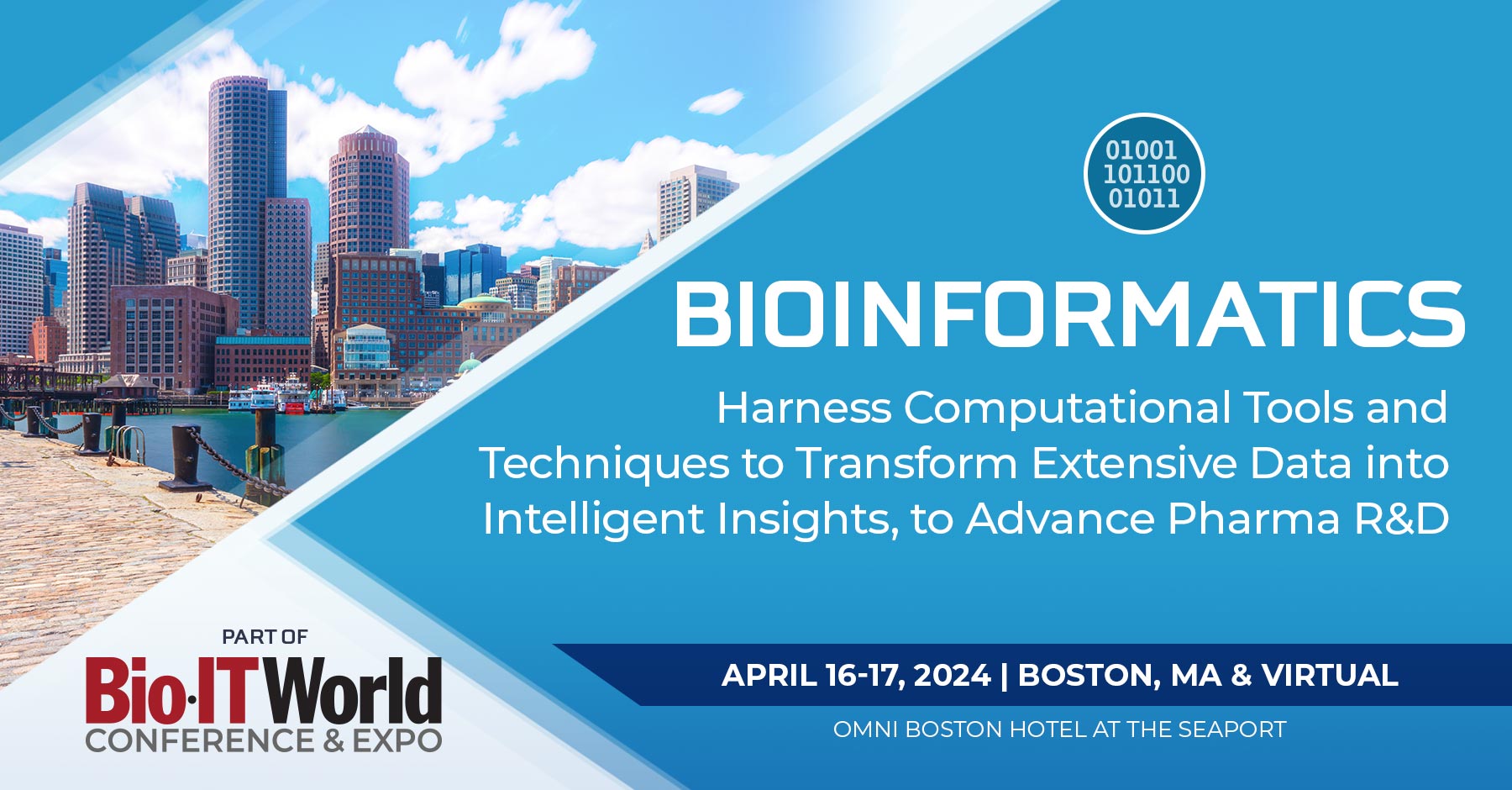 Discover Bioinformatics at Bio-IT World Expo 2024
